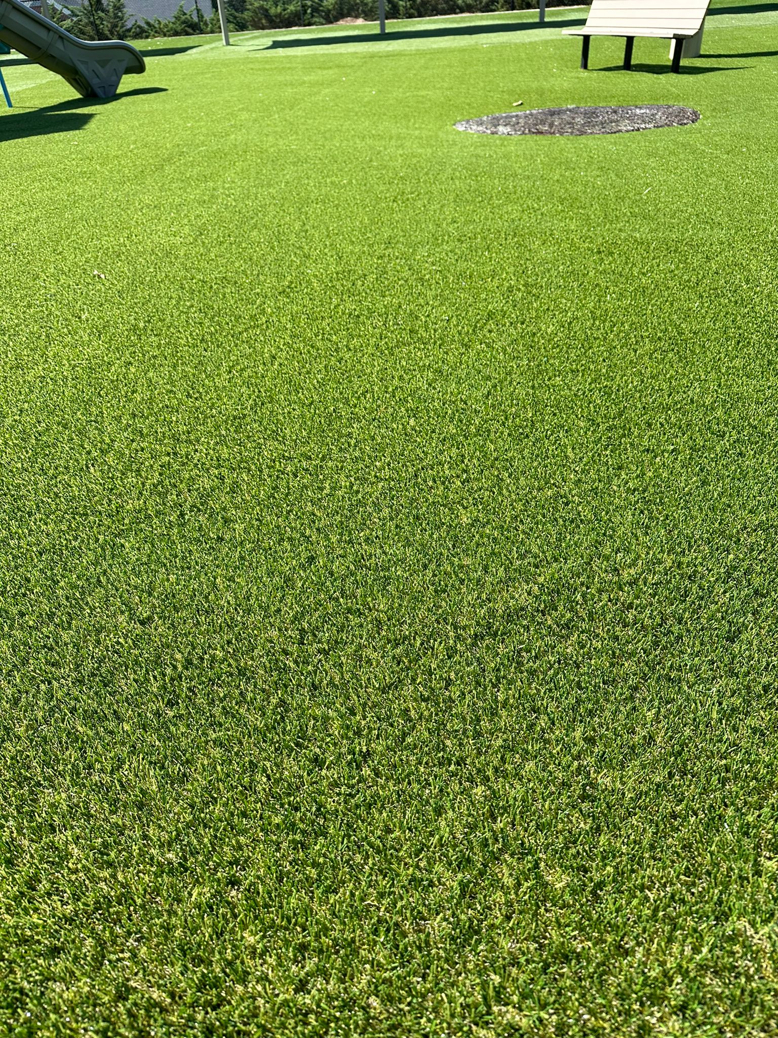 Traffic Blade Silver Landscape Turf